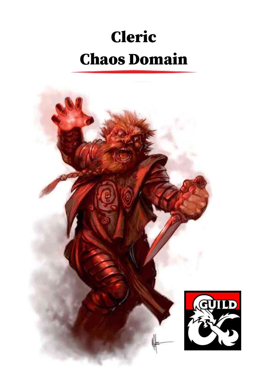 Chaos Domain for Clerics - Dungeon Masters Guild | DriveThruRPG