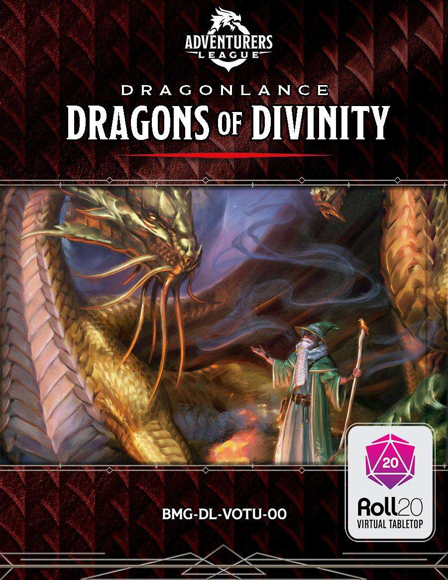 BMG-DL-VOTU-00 Dragons of Divinity - Roll20 VTT - Dungeon Masters Guild | DriveThruRPG