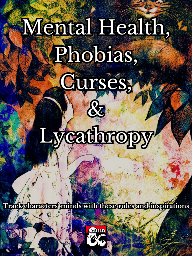 Mental Health Phobias Curses Lycanthropy Dungeon Masters Guild mental-health-phobias-curses-lycanthropy-dungeon-masters-guild