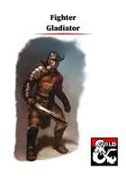 Gladiator Archetype for Fighters - Dungeon Masters Guild | Dungeon ...