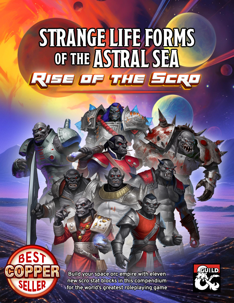 Strange Life Forms of the Astral Sea: Rise of the Scro - Dungeon Masters Guild | DriveThruRPG