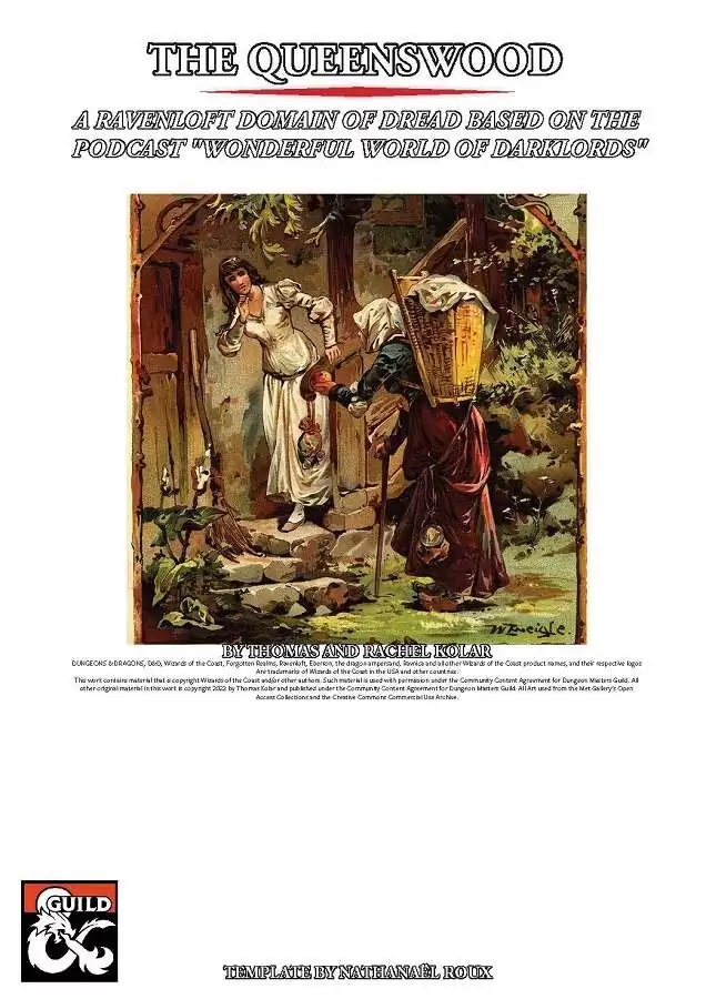 The Queenswood: A Ravenloft Domain of Dread - Dungeon Masters Guild ...