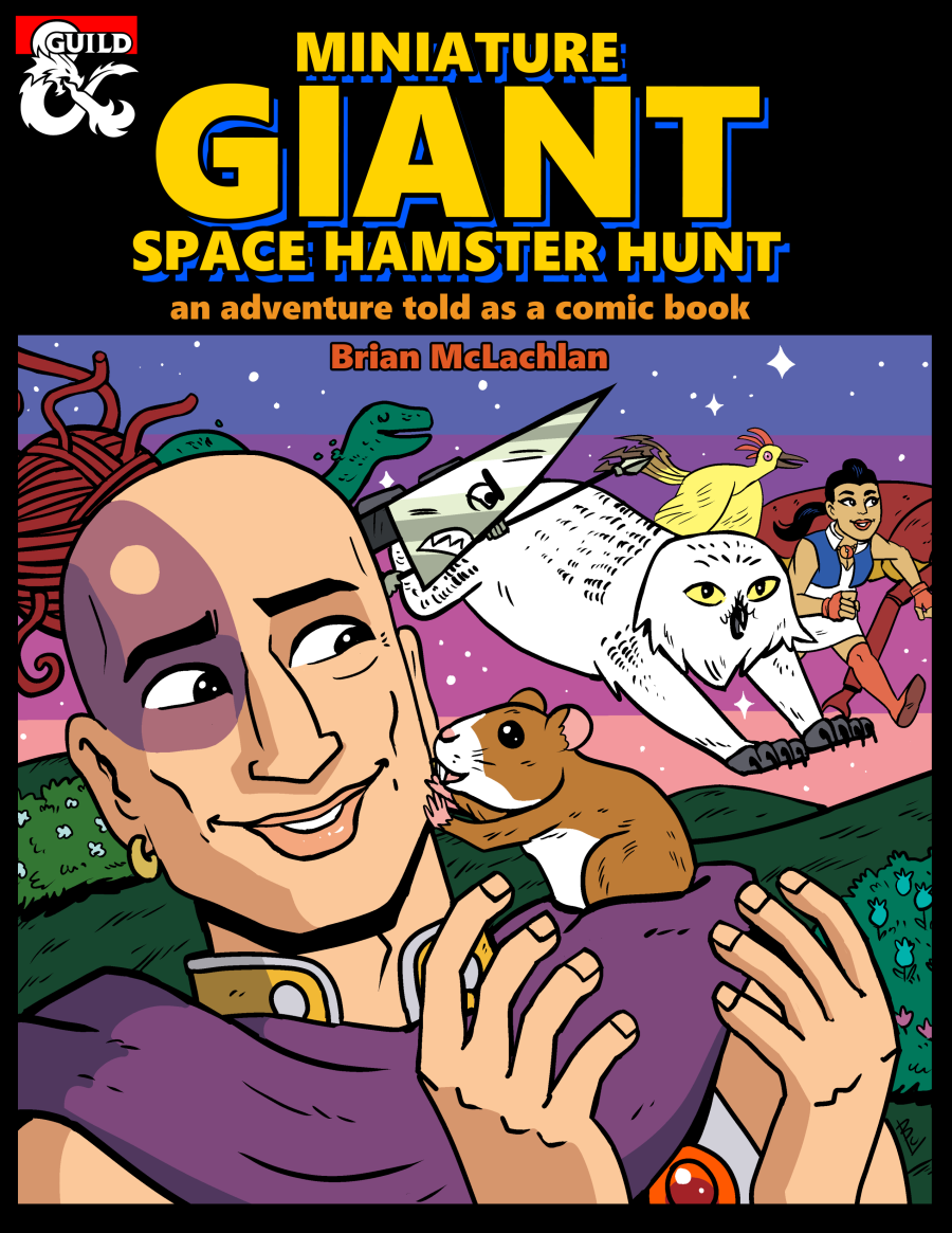 Miniature Giant Space Hamster Hunt - Dungeon Masters Guild | DriveThruRPG