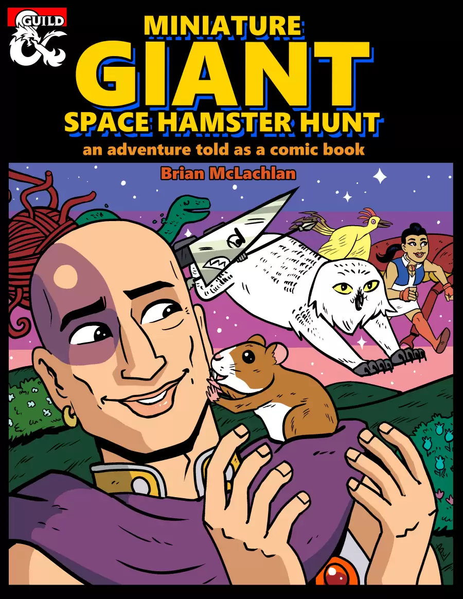 Miniature Giant Space Hamster Hunt - Dungeon Masters Guild | DriveThruRPG