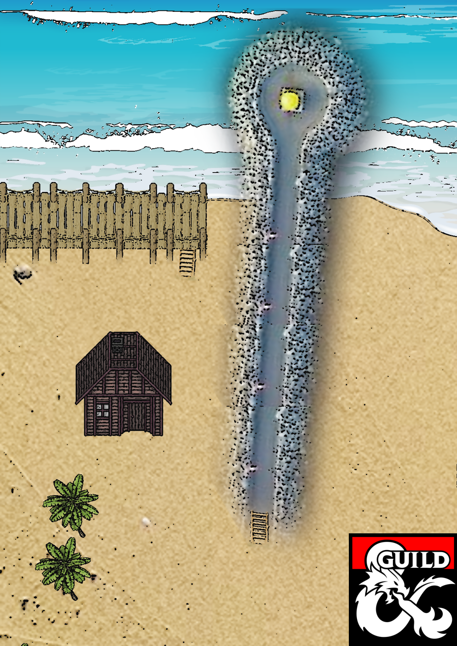 Beach Docks/Lighthouse Map - Dungeon Masters Guild | DriveThruRPG