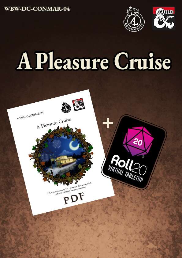 WBW-DC-CONMAR-04 A Pleasure Cruise Roll20+PDF [BUNDLE] - Dungeon Masters Guild | DriveThruRPG