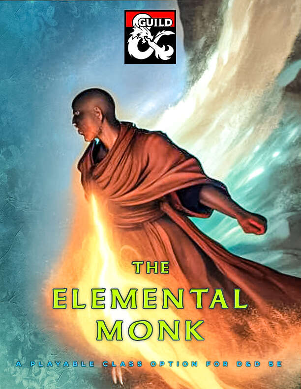 The Elemental Monk Subclasses (4 monk subclasses) - Dungeon Masters ...