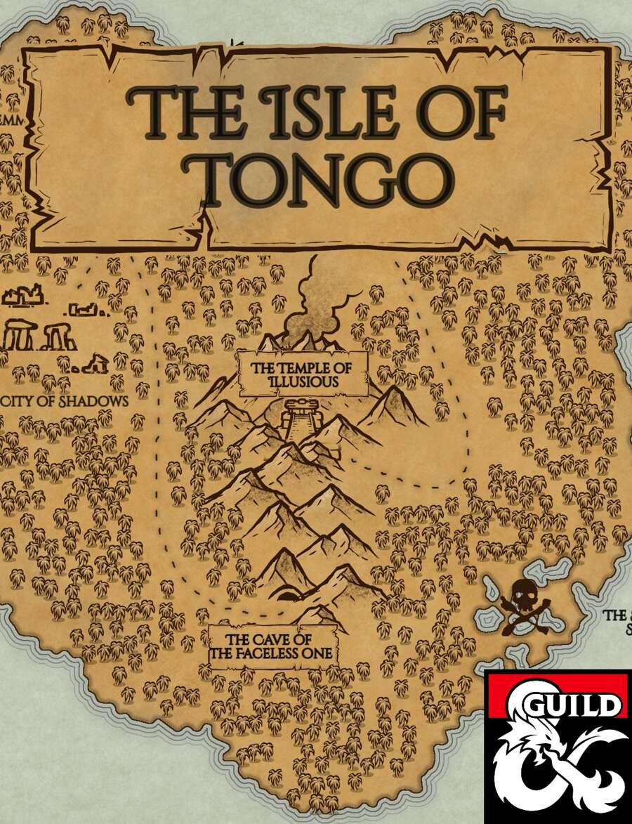 The Isle of Tongo - Map Pack - Dungeon Masters Guild | DriveThruRPG