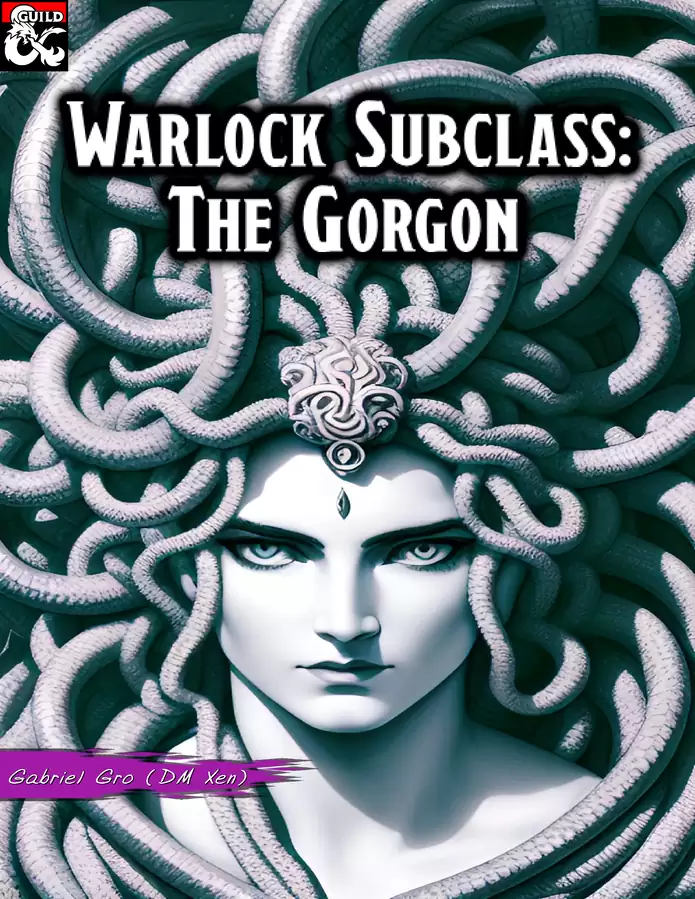 Warlock Subclass: the Gorgon - Dungeon Masters Guild | DriveThruRPG