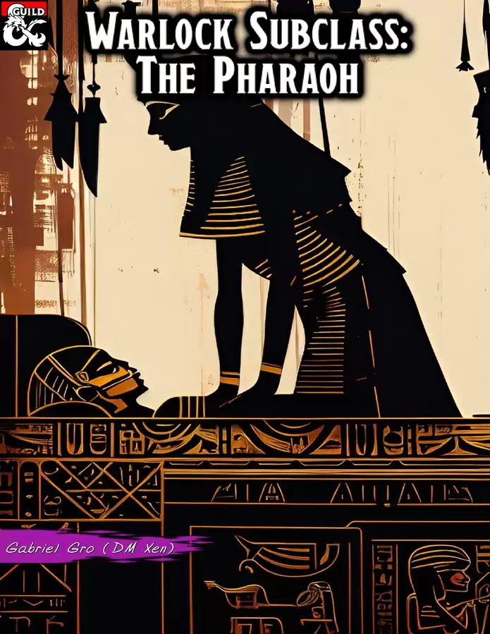 Warlock Subclass: the Pharaoh - Dungeon Masters Guild | DriveThruRPG
