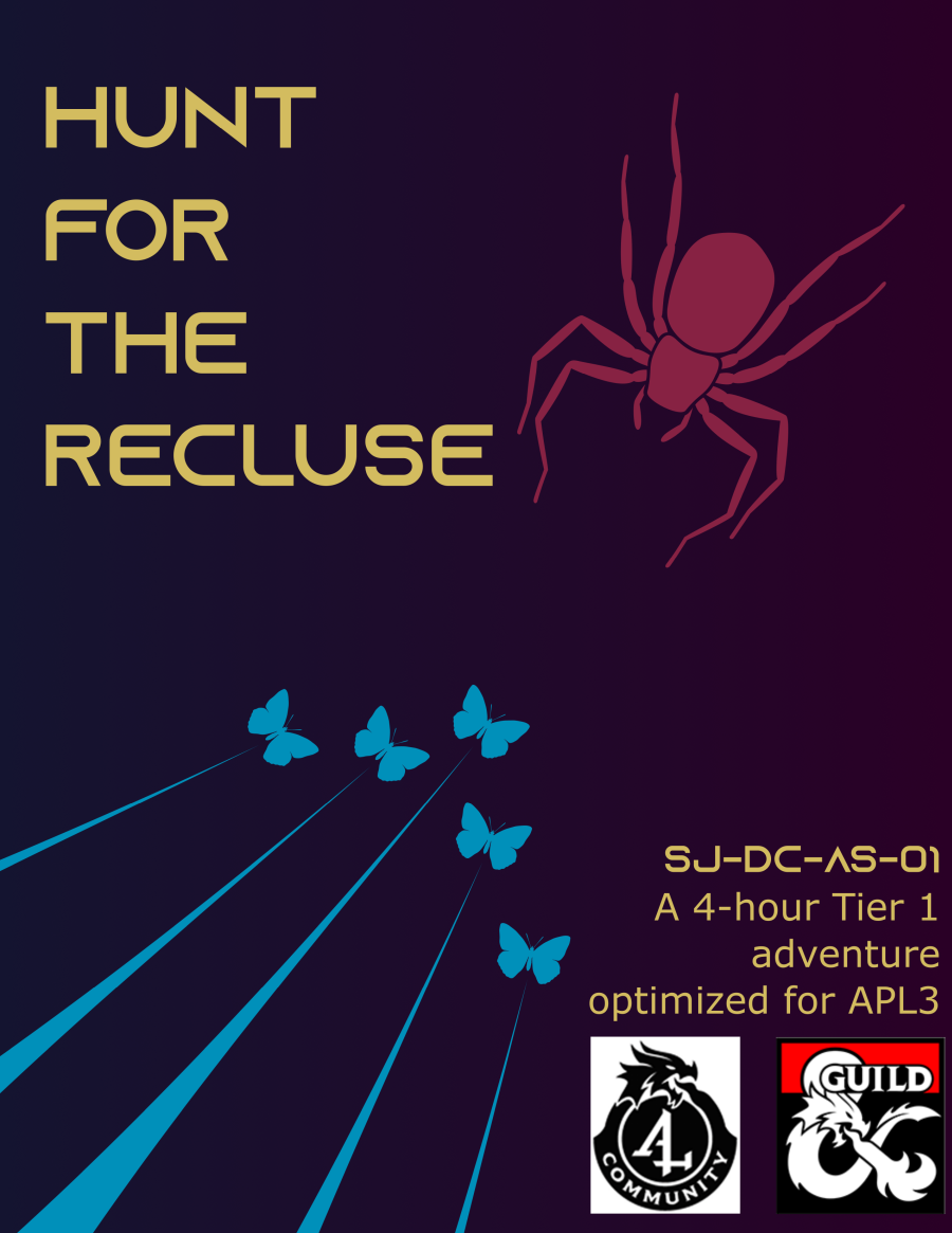 SJ-DC-AS-1 Hunt for the Recluse - Dungeon Masters Guild | DriveThruRPG