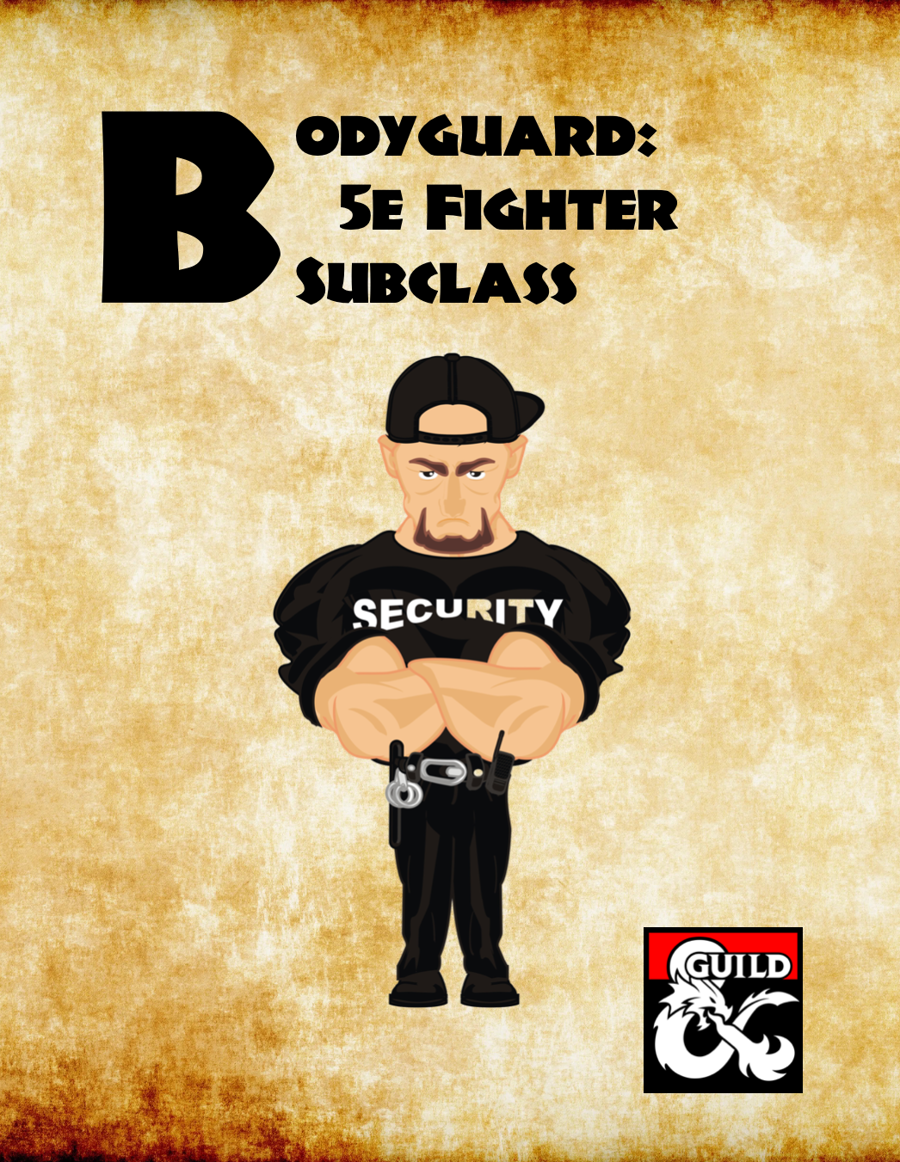 Bodyguard: 5e Fighter Subclass - Dungeon Masters Guild | DriveThruRPG