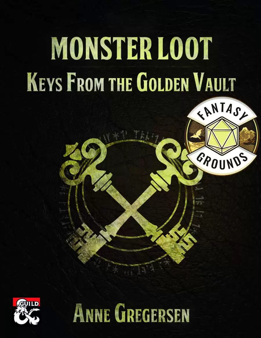 Monster Loot - Keys from the Golden Vault (Fantasy Grounds) - Dungeon ...