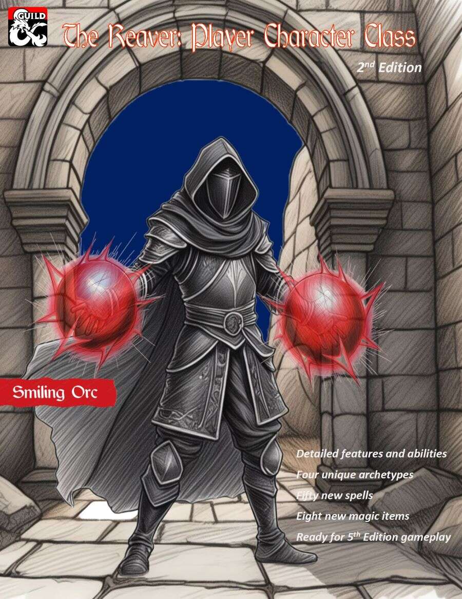 The Reaver: Player Character Class - Dungeon Masters Guild | DriveThruRPG