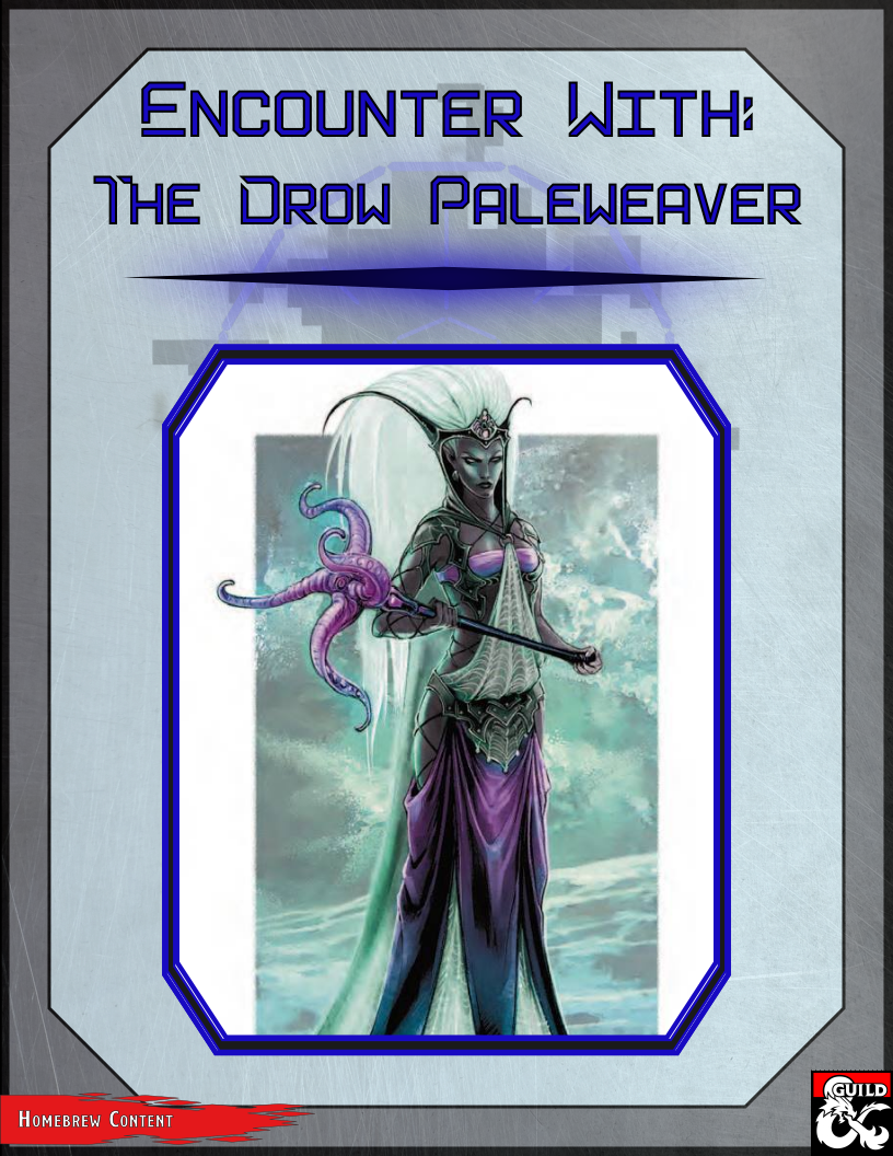 Encounter With: The Drow Paleweaver - Dungeon Masters Guild | DriveThruRPG
