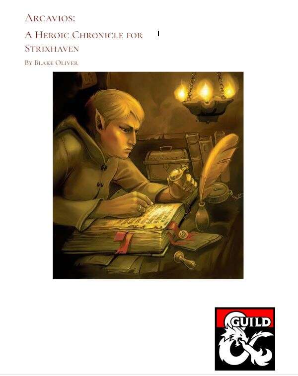 Arcavios: A Heroic Chronicle for Strixhaven - Dungeon Masters Guild ...