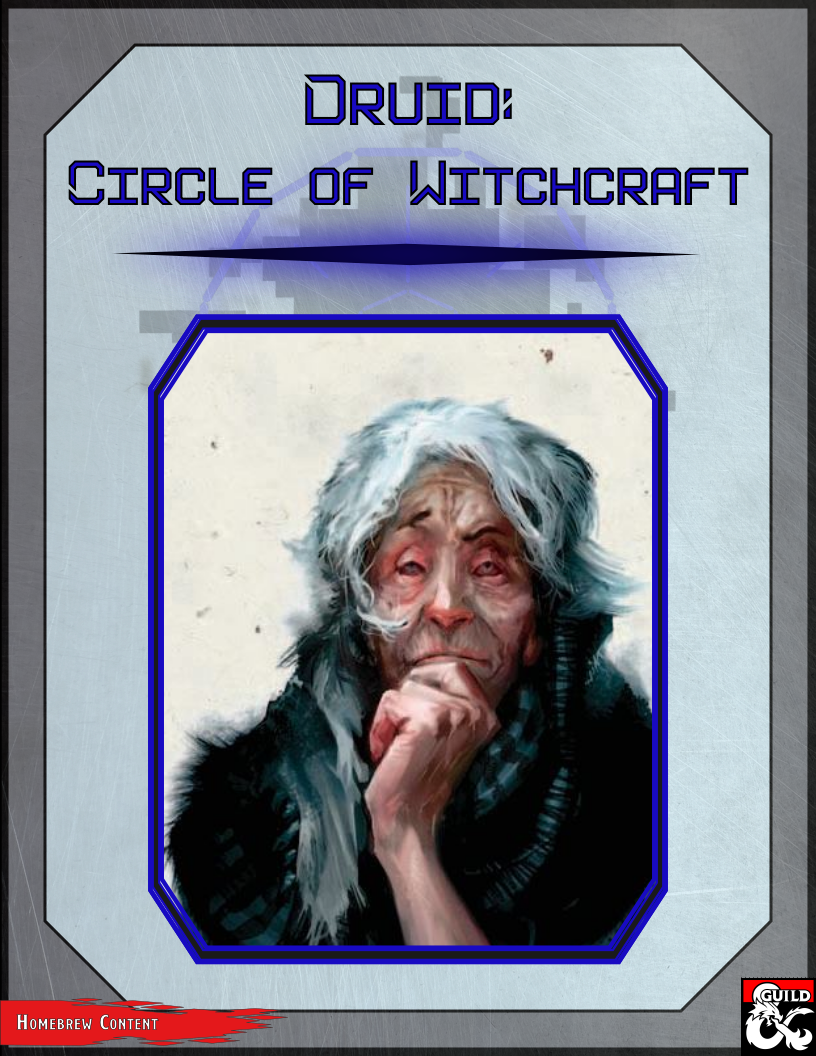 Druid: Circle of Witchcraft - Dungeon Masters Guild | DriveThruRPG