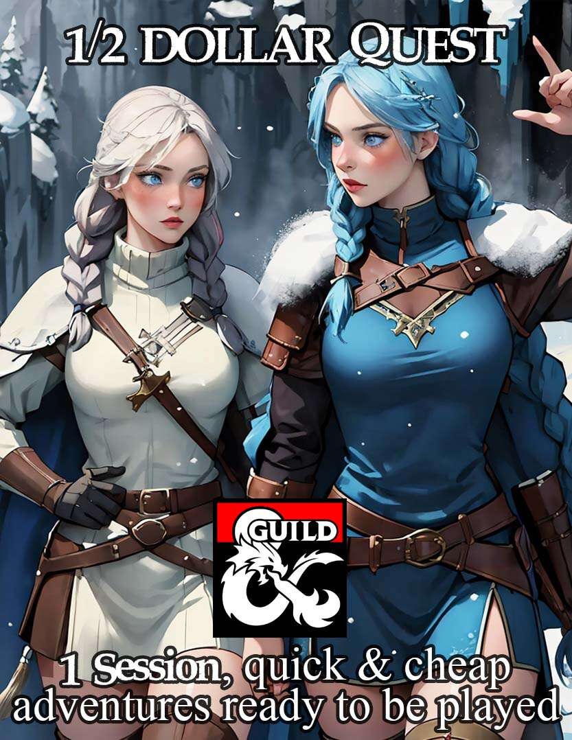 Half Dollar Quest #4 (Lvl4) - Dungeon Masters Guild | DriveThruRPG