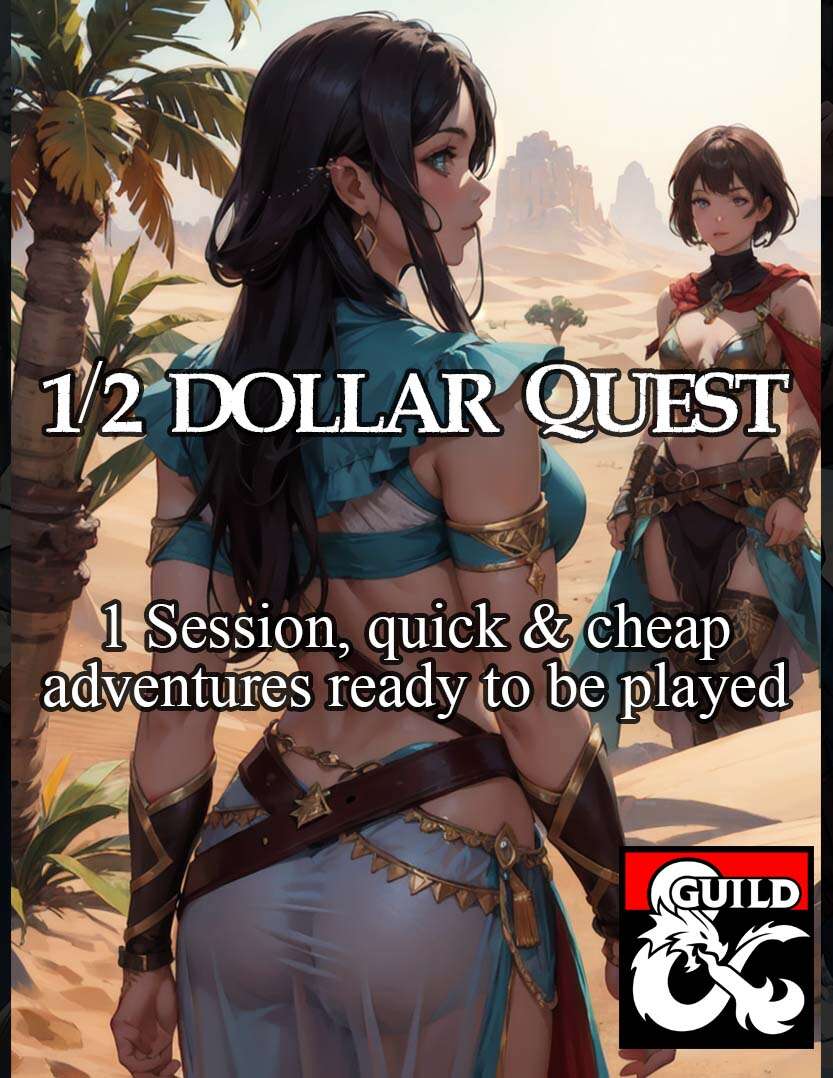Half Dollar Quest #5 (Lvl5) - Dungeon Masters Guild | DriveThruRPG