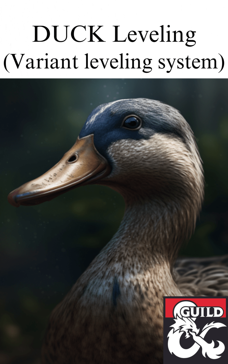 DUCK Leveling (Variant leveling system) - Dungeon Masters Guild | DriveThruRPG