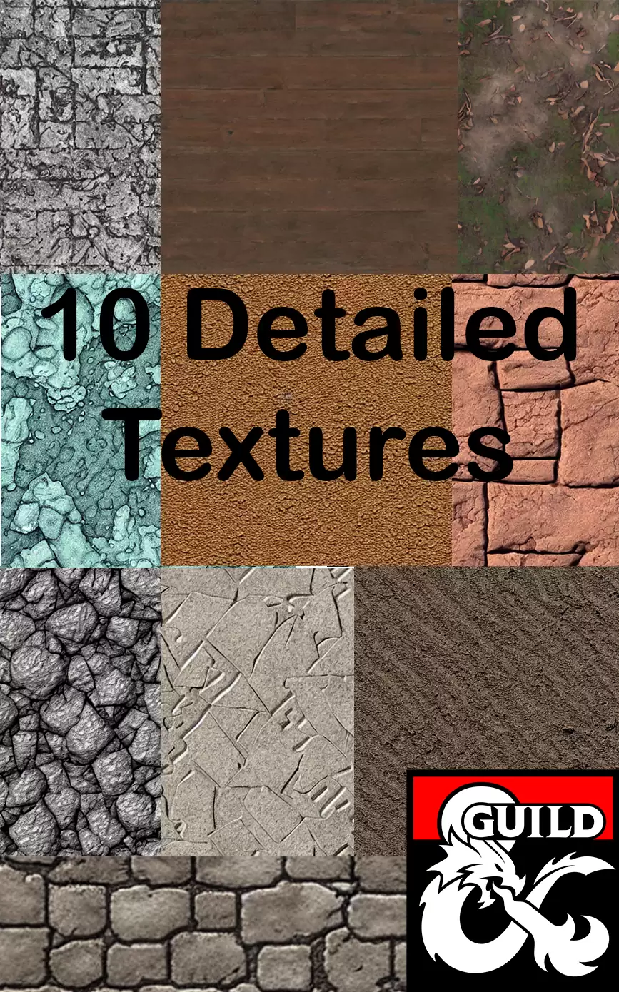 Map Tile Texture Pack #2 - Dungeon Masters Guild | DriveThruRPG