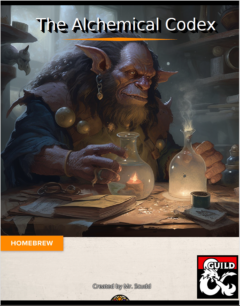 The Alchemical Codex - Dungeon Masters Guild | DriveThruRPG
