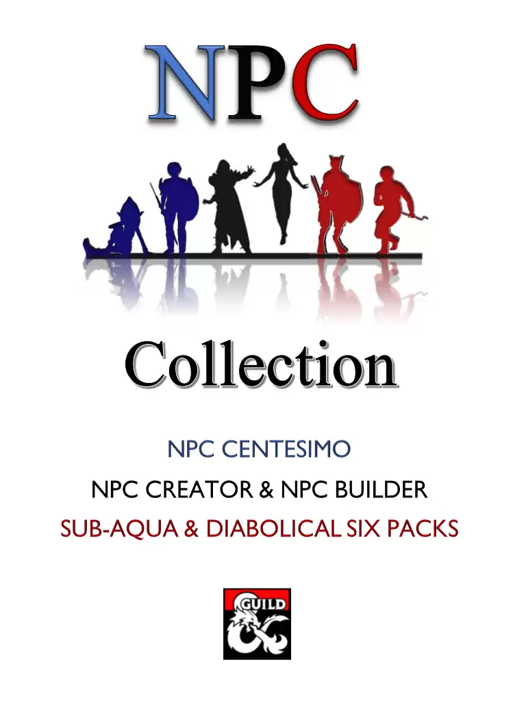NPC Collection [BUNDLE] - Dungeon Masters Guild | DriveThruRPG