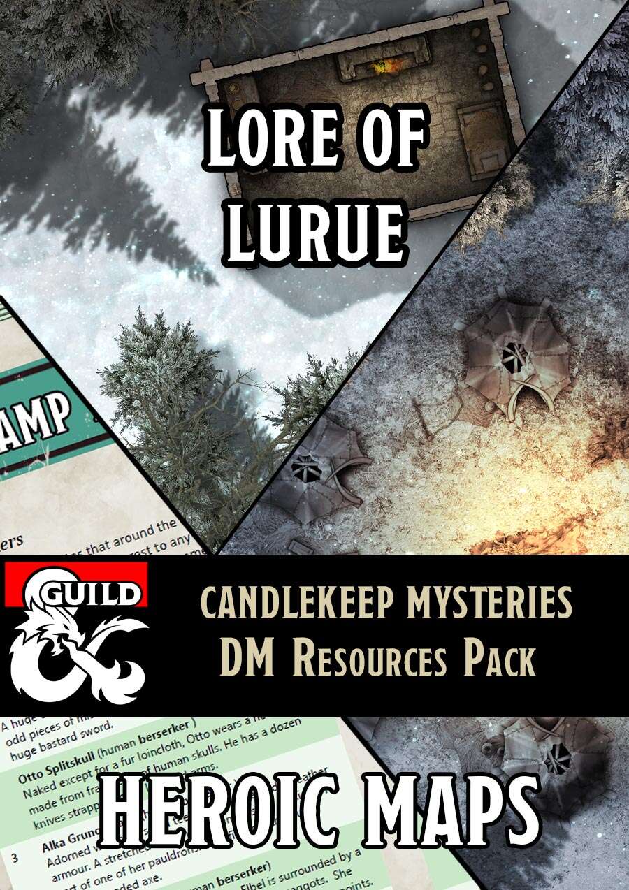 Candlekeep Mysteries: Lore of Lurue DM Resources Pack - Dungeon Masters ...
