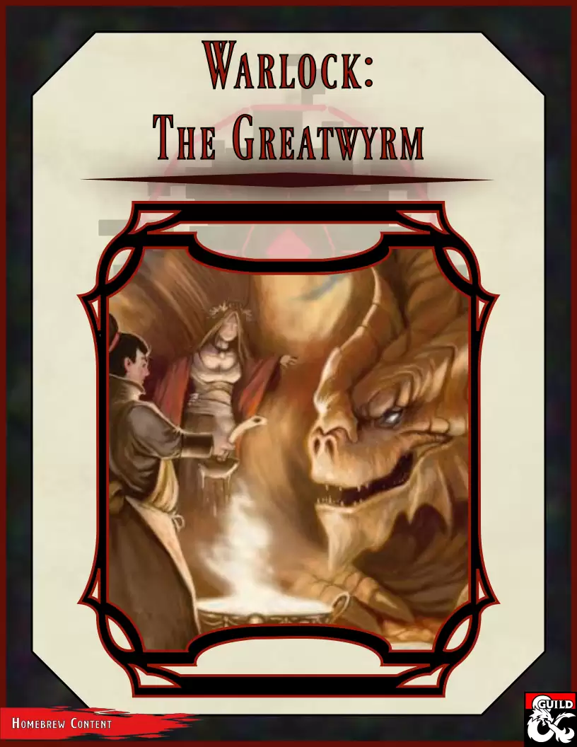 Warlock: The Greatwyrm - Dungeon Masters Guild | DriveThruRPG