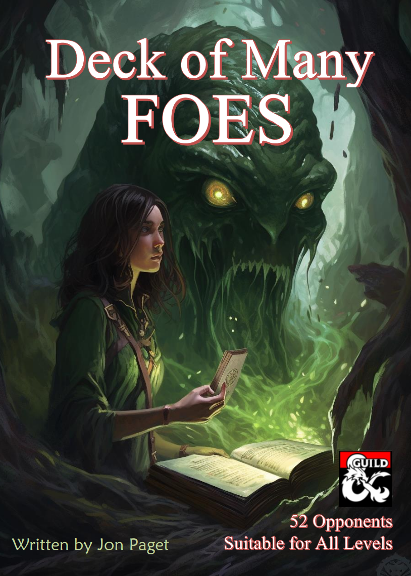Deck of Many Foes - Dungeon Masters Guild | DriveThruRPG