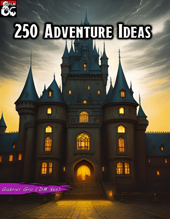 250 Adventure Ideas - Dungeon Masters Guild | DriveThruRPG