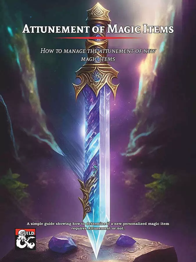 Attunement of the Magic Items - Dungeon Masters Guild | DriveThruRPG