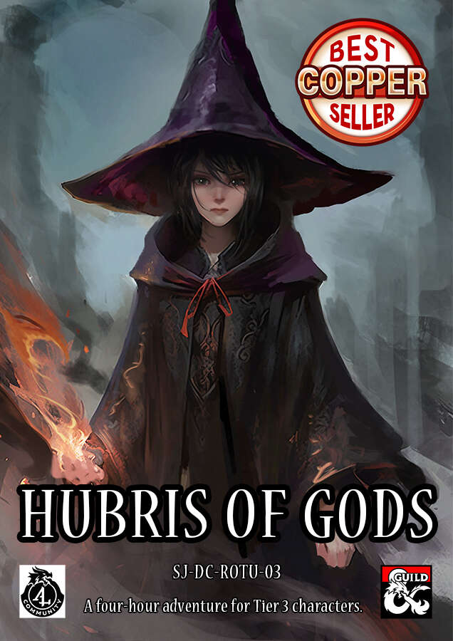 SJ-DC-ROTU-03 Hubris of Gods - Dungeon Masters Guild | DriveThruRPG