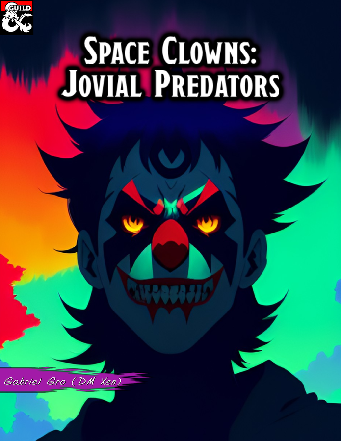 Space Clowns: Jovial Predators - Dungeon Masters Guild | DriveThruRPG