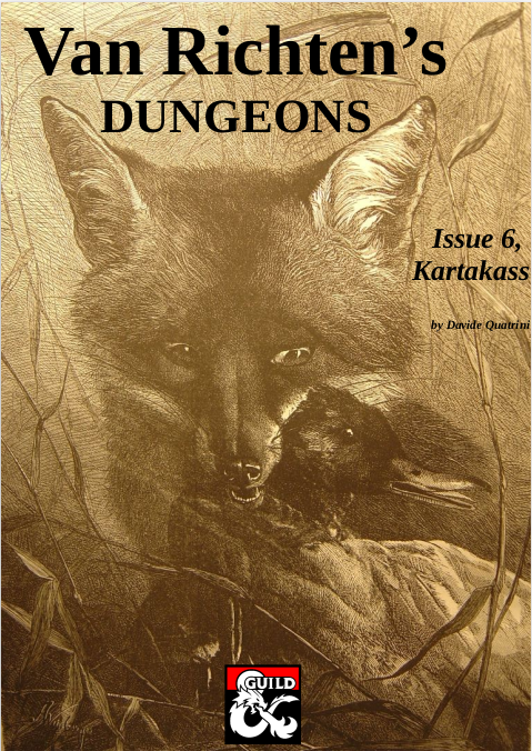 Van Richten's Dungeons: Issue 6, Kartakass - Dungeon Masters Guild ...