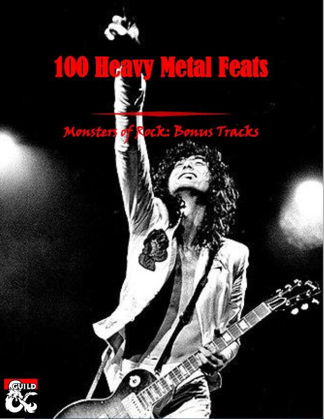 100 Heavy Metal Feats - Dungeon Masters Guild | DriveThruRPG