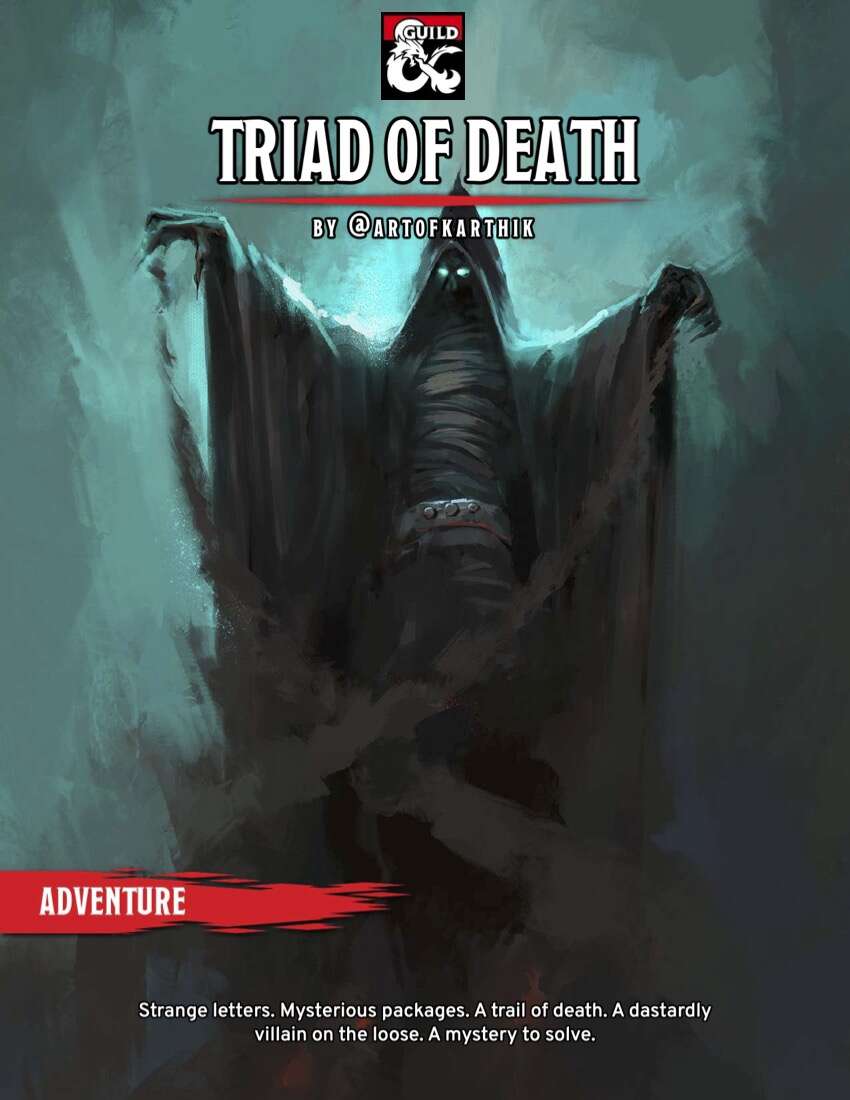 Triad of Death - A Murder Mystery Adventure - Dungeon Masters Guild ...