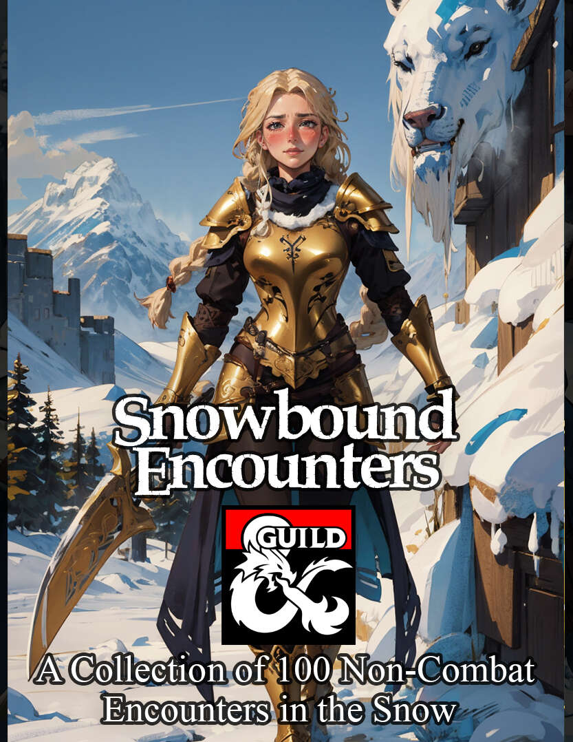 Snowbound Encounters - Dungeon Masters Guild | DriveThruRPG