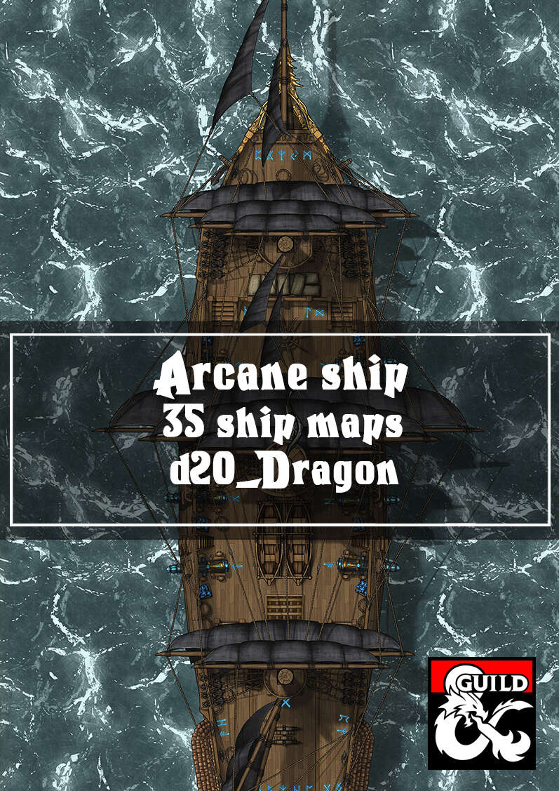 Arcane ship - Dungeon Masters Guild | DriveThruRPG