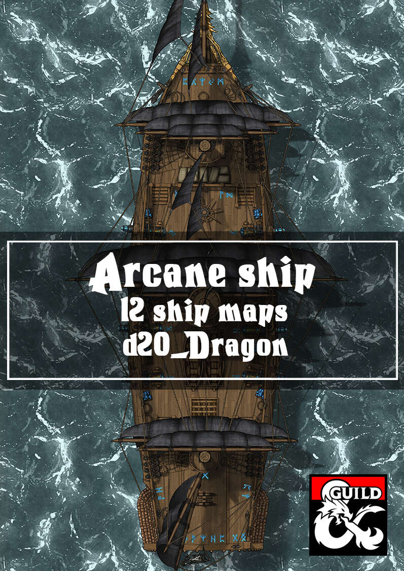 Arcane ship basic pack - Dungeon Masters Guild | DriveThruRPG