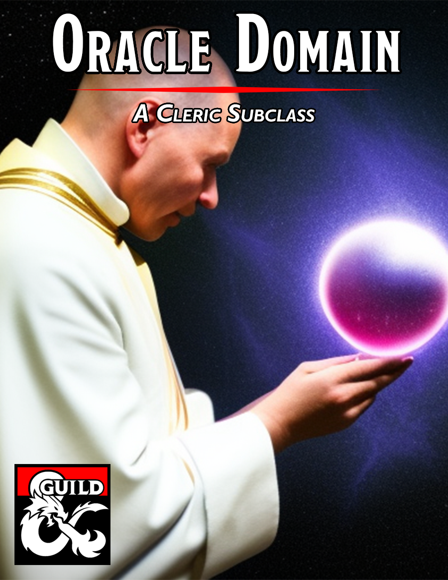 The Oracle Domain - A Cleric Subclass - Dungeon Masters Guild ...