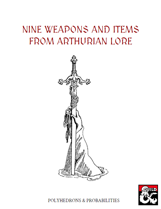 Nine Weapons and Items From Arthurian Lore - Dungeon Masters Guild ...