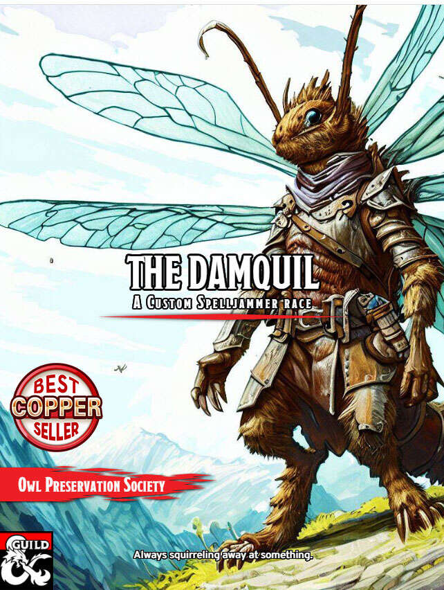 The Damquil - A Custom Spelljammer Race - Dungeon Masters Guild ...