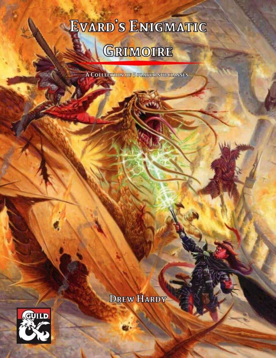 Evard's Enigmatic Grimoire - Dungeon Masters Guild | DriveThruRPG