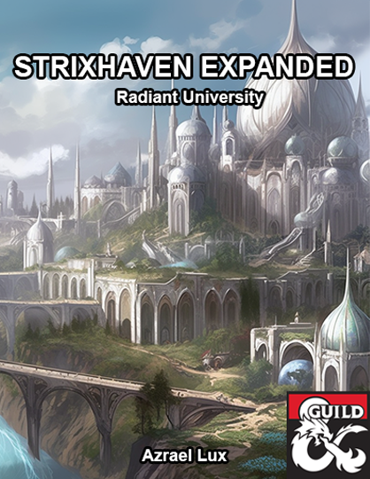 Strixhaven Expanded - Radiant University - Dungeon Masters Guild ...