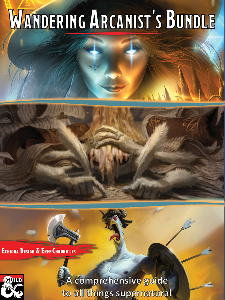 Wandering Arcanist's Bundle [BUNDLE] - Dungeon Masters Guild | DriveThruRPG