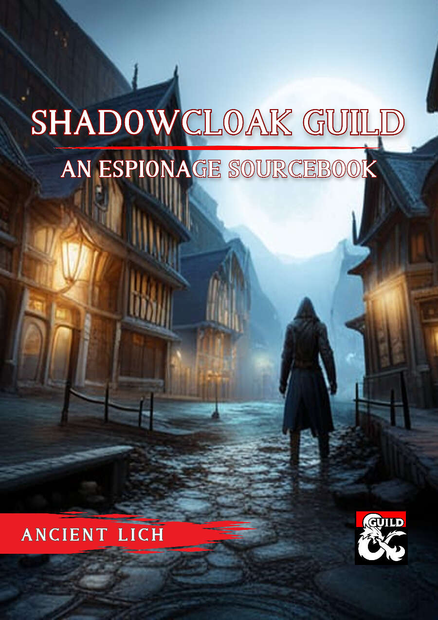 Shadowcloak Guild - Dungeon Masters Guild | DriveThruRPG