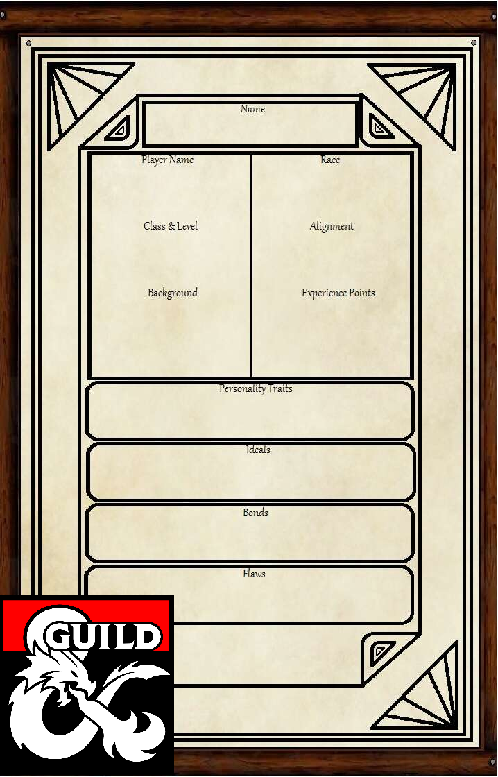 Paperforge Character sheet Bounty Board - Dungeon Masters Guild | DriveThruRPG