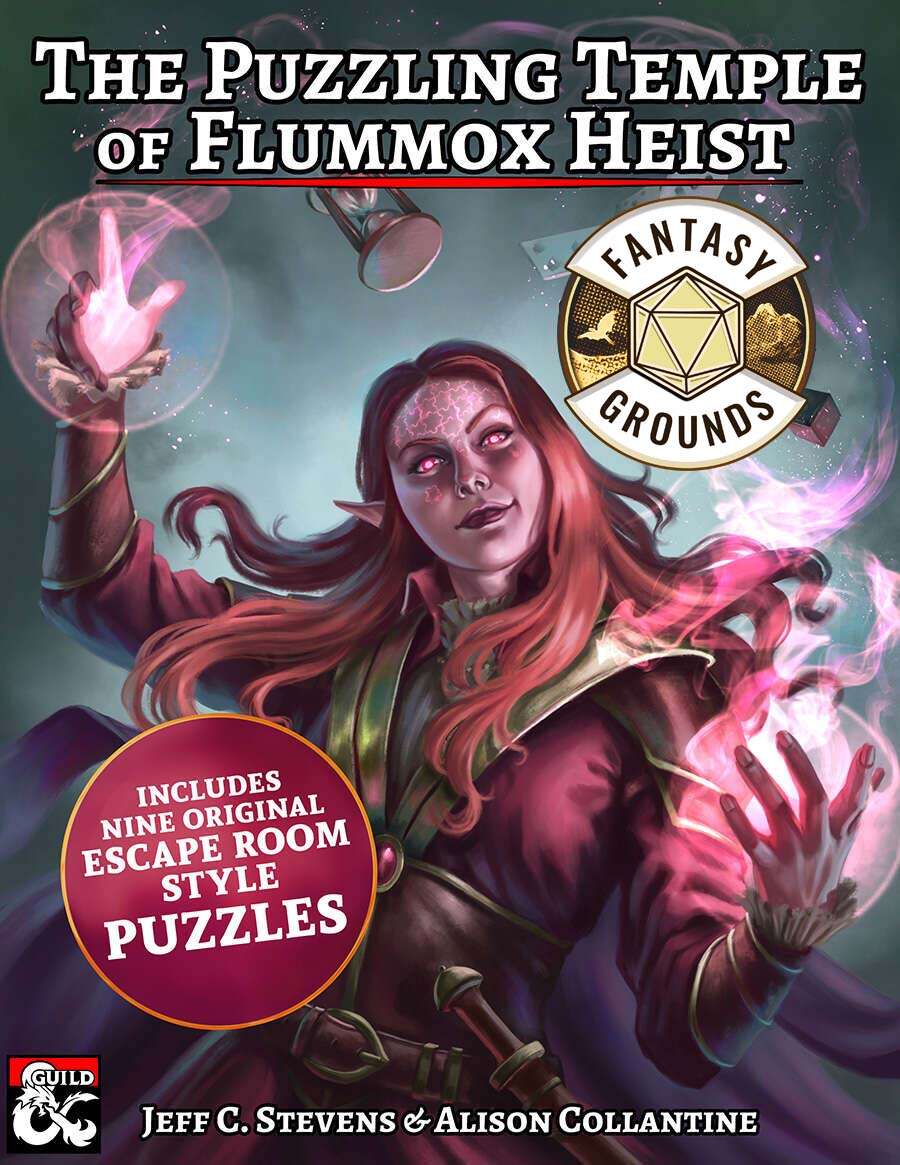 The Puzzling Temple of Flummox Heist (Fantasy Grounds) - Dungeon Masters Guild | DriveThruRPG