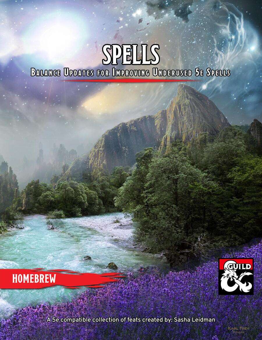 Updated Spells - Dungeon Masters Guild | DriveThruRPG